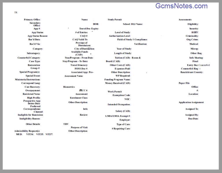All about the new GCMS report - GcmsNotes.com